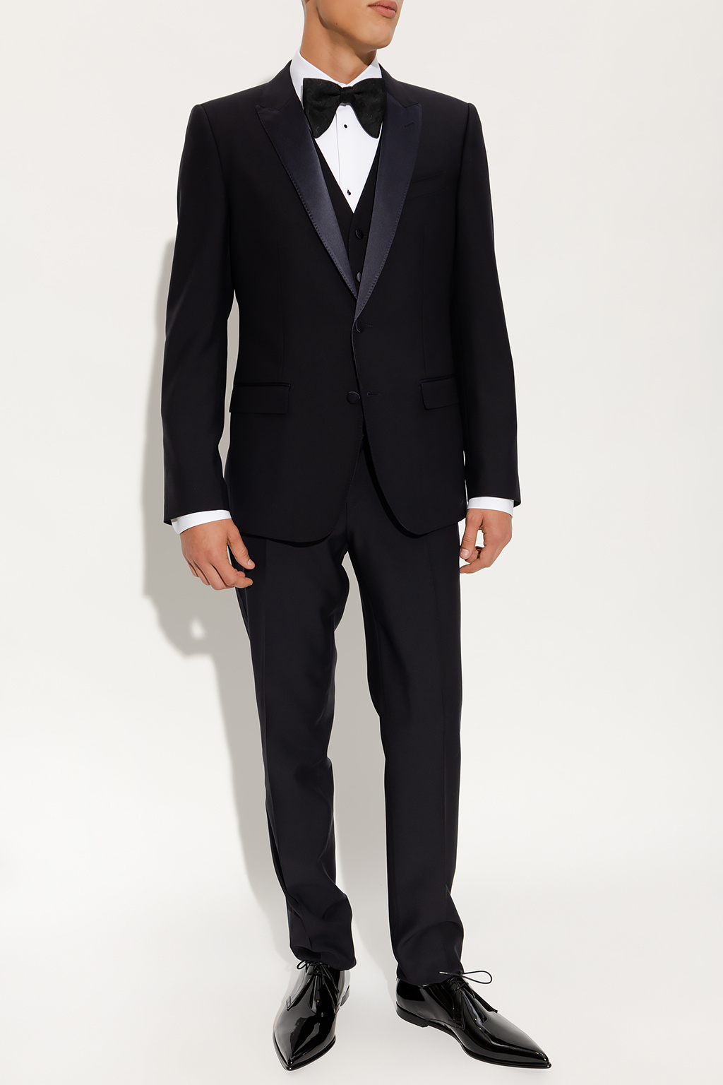 Dolce And Gabbana Three Piece Wool Suit Mens Clothing Vitkac